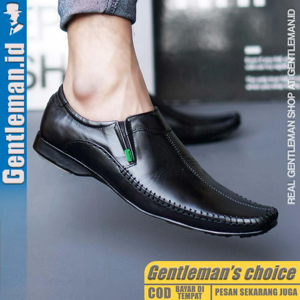 Jual GENTLEMAN Mesa Sepatu Formal Pantofel kerja Pria Oxford Hitam ...