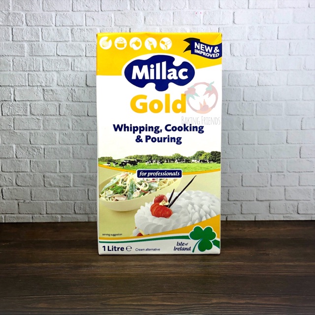 Jual MILLAC GOLD CREAM 1LTR / WHIPPING CREAM 1 LTR/MILAC GOLD | Shopee ...