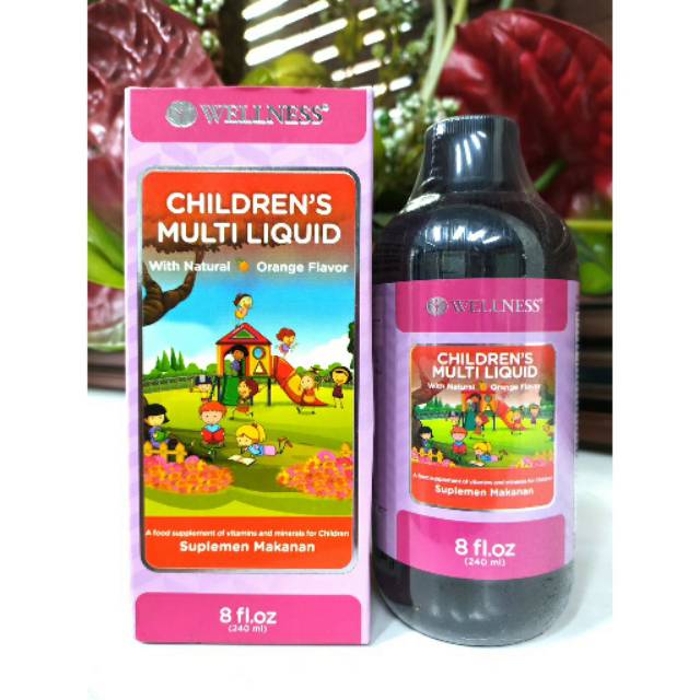 Jual Wellness Children's Multi Liquid ( 240 ml - 8 Oz ) B69010 | Shopee ...
