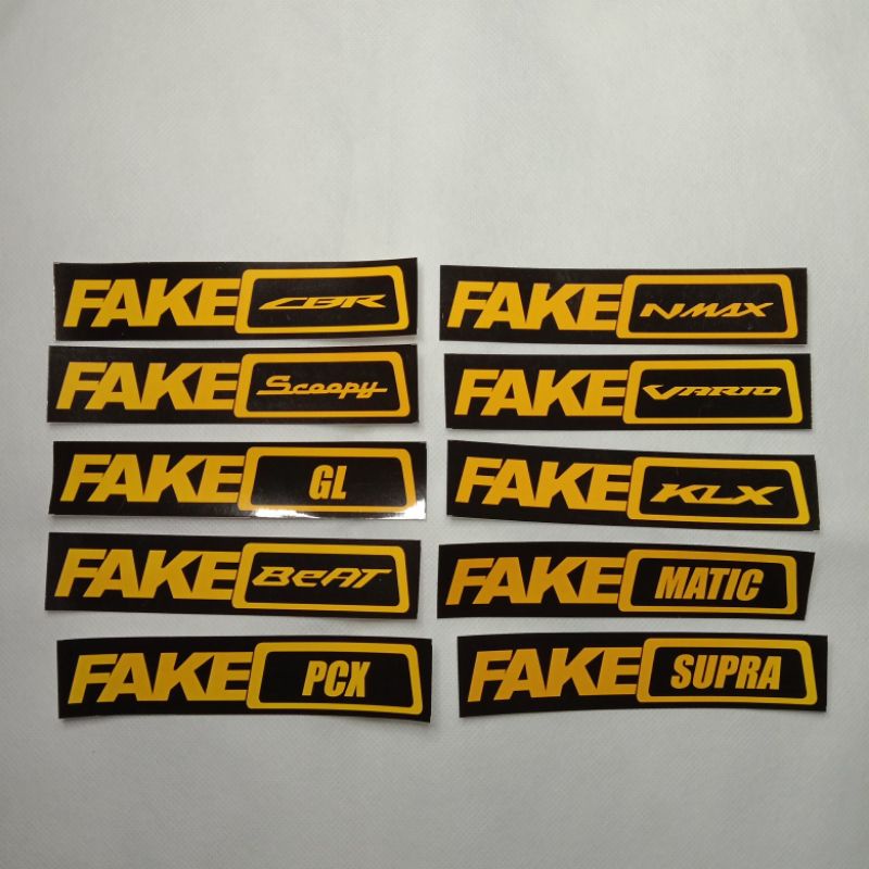 Jual Stiker motor fake beat dan lainnya (bijian) | Shopee Indonesia