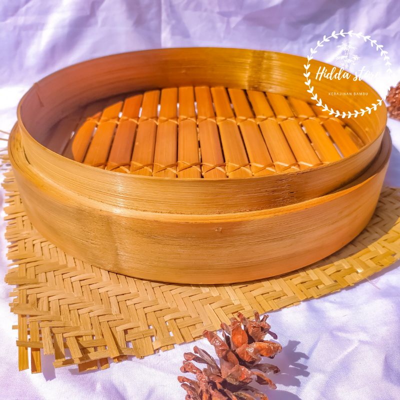 Jual klakat bambu 50 cm | kukusan dimsum | klakat dimsum | Shopee Indonesia