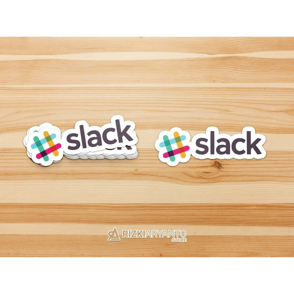 Jual Sticker - Stiker Logo Slack untuk PC Laptop HP dll | Shopee Indonesia