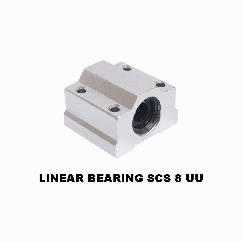 Jual EELIC LBB-SCS8UU Linear bearing block scs 8uu dengan ukuran lubang besi 8 mm 3d printer ...