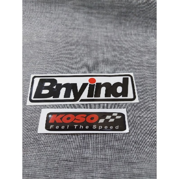 Jual STICKER EMBLEM KOSO STICKER FILTER MOTOR TIMBUL | Shopee Indonesia