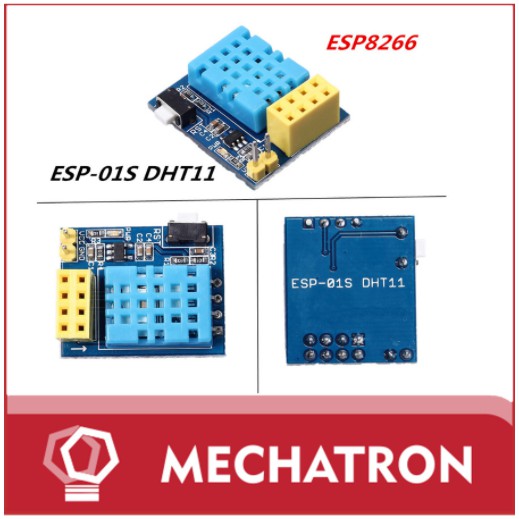 Jual DHT11 ESP01 Temperature Humidity Sensor Suhu Kelembaban DHT-11 DHT ...