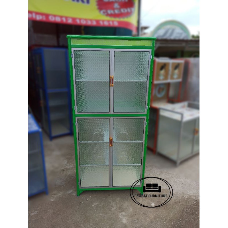 Jual Lemari Rak Piring Full Box 2 Pintu JUMBO NEW | Shopee Indonesia