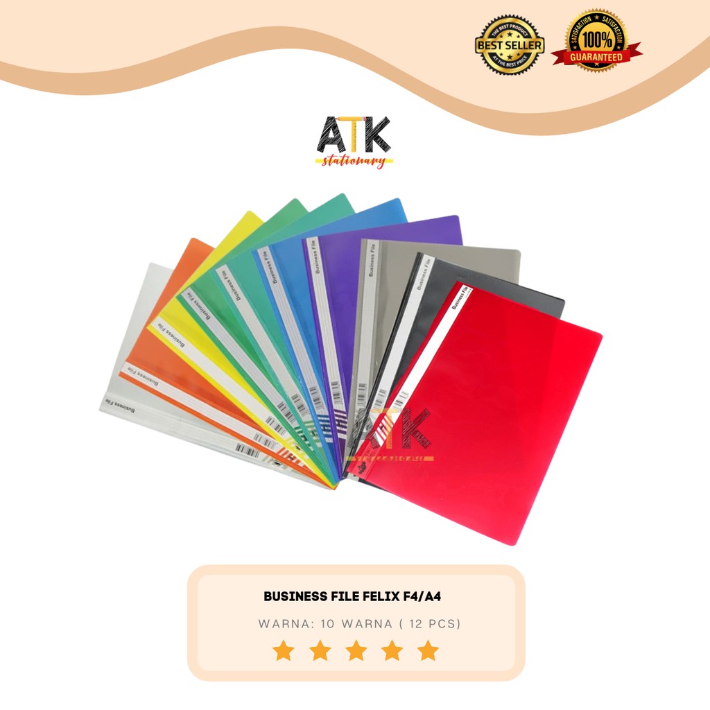 Jual Business File Felix Folio/A4 atk | Shopee Indonesia