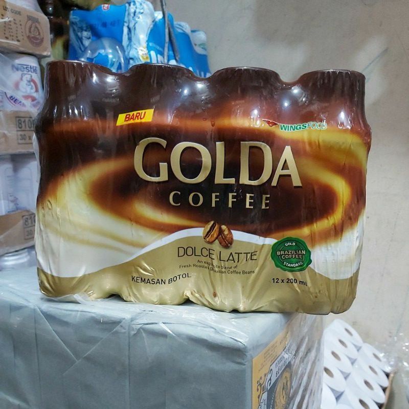 Jual Kopi Golda Coffee Dolce Latte (1pak = 12botol) | Shopee Indonesia