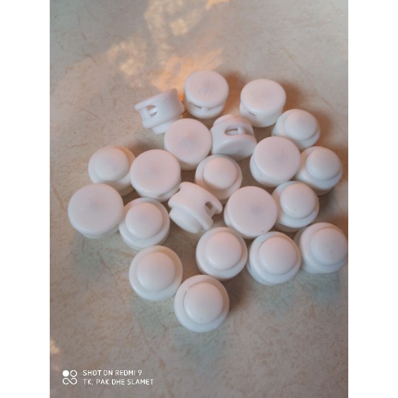 Jual Stopper botol bening/Stopper tabung bening & hitam/ Stopper tali ...