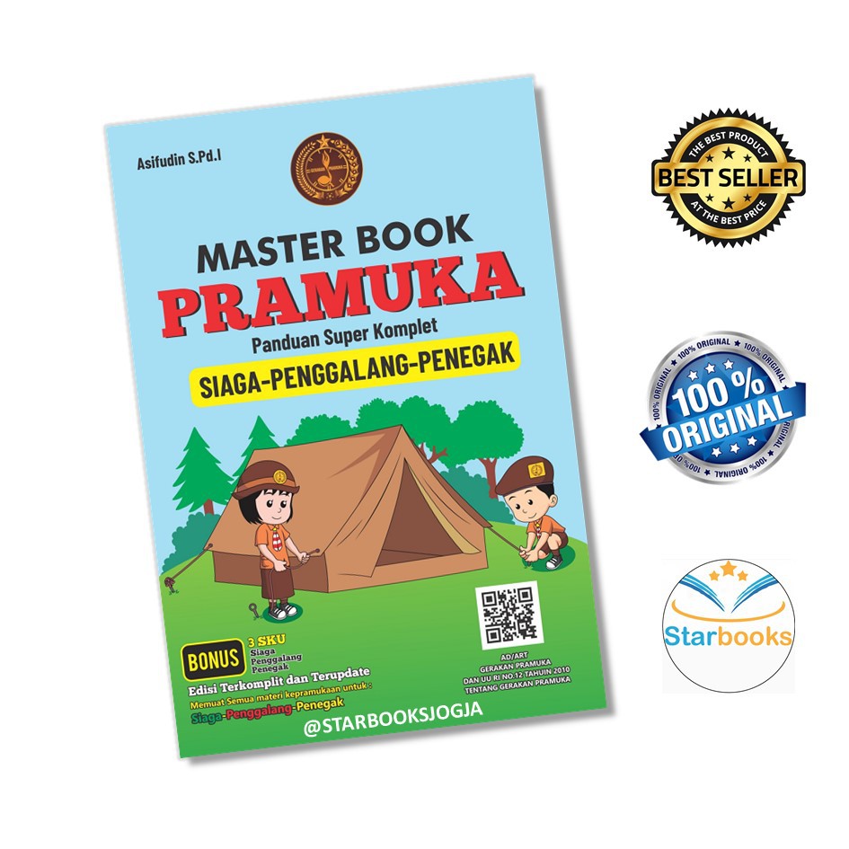 Jual NEW!! BUKU MASTER BOOK PRAMUKA PANDUAN SUPER KOMPLET: SIAGA ...