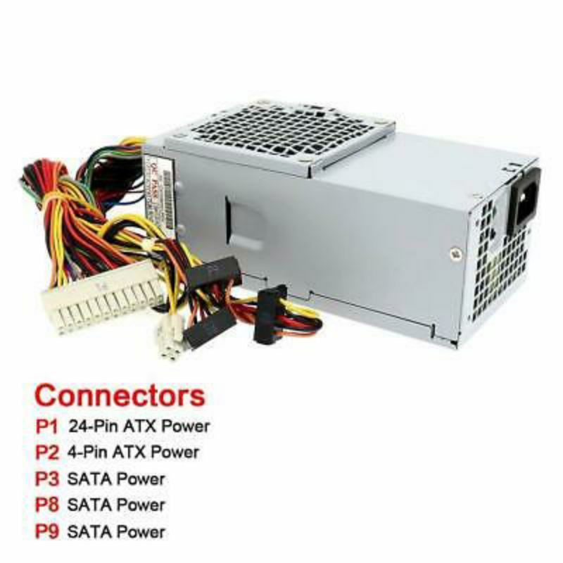Jual Power Supply Dell Optiplex 7010 3010 390 790 990 DT 250watt ...