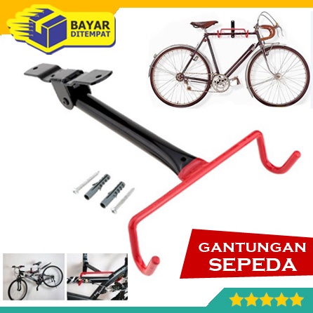 Jual Gantungan Sepeda Tempel Tombok di Dinding Dingding Praktis MTB ...