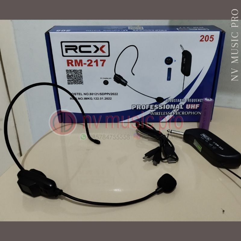 Jual MIC CLIP ON TELINGA RCX RM-217 ORIGINAL | Shopee Indonesia
