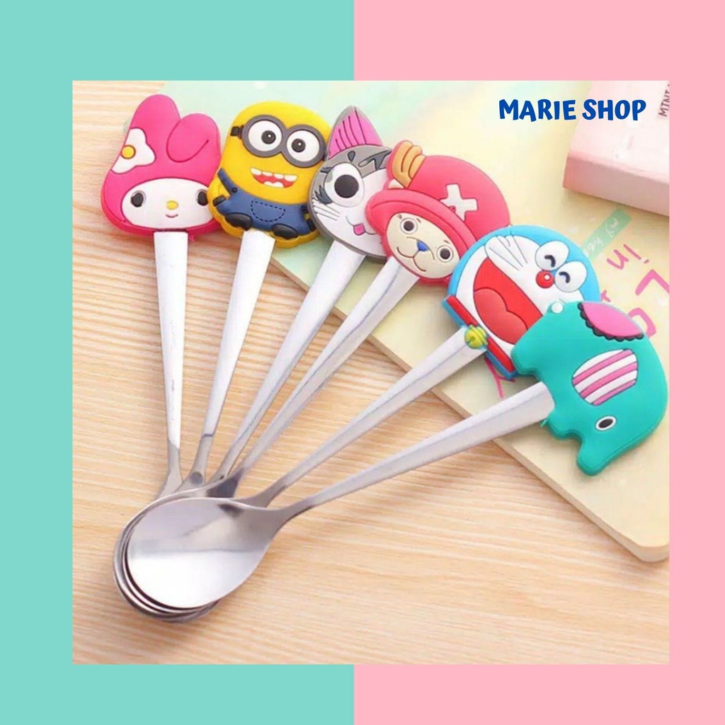 Jual Marie Shop ️ [ STKL ] SENDOK TEH KARAKTER - SENDOK MINI - SENDOK ...