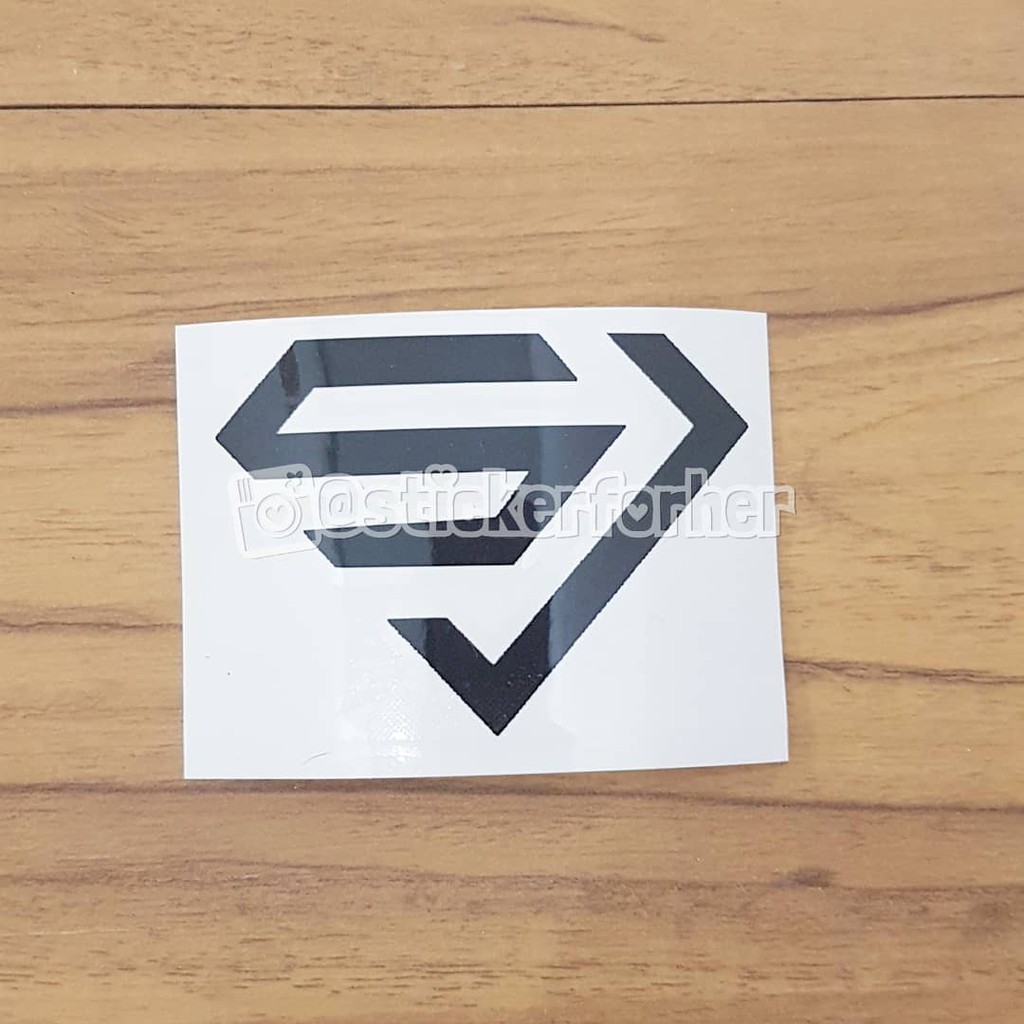 Jual Stiker decals Logo Super Junior Suju SJ Korea Kpop bisa pilih ...