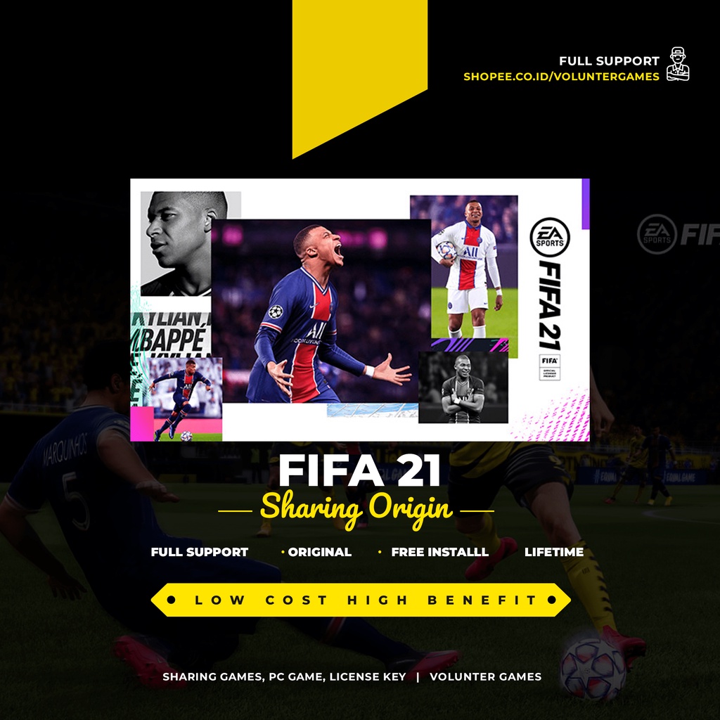 Jual FIFA 21 PC ORIGINAL ORIGIN | Shopee Indonesia