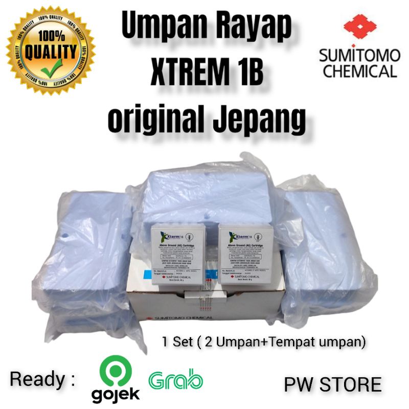 Jual { 1 SET } Umpan Anti Rayap XTREM 1B Original Jepang Basmi Rayap ...