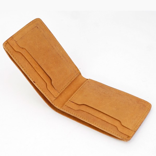 Jual Dompet Pria Bahan Kulit Sapi Asli Artikel Crazy Horse Tanpa Kain ...