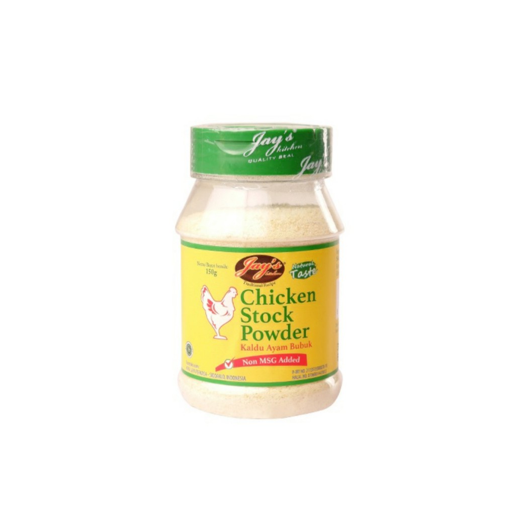 Jual JAY'S CHICKEN STOCK POWDER NON MSG(KALDU AYAM) 150GR - HJP071 ...