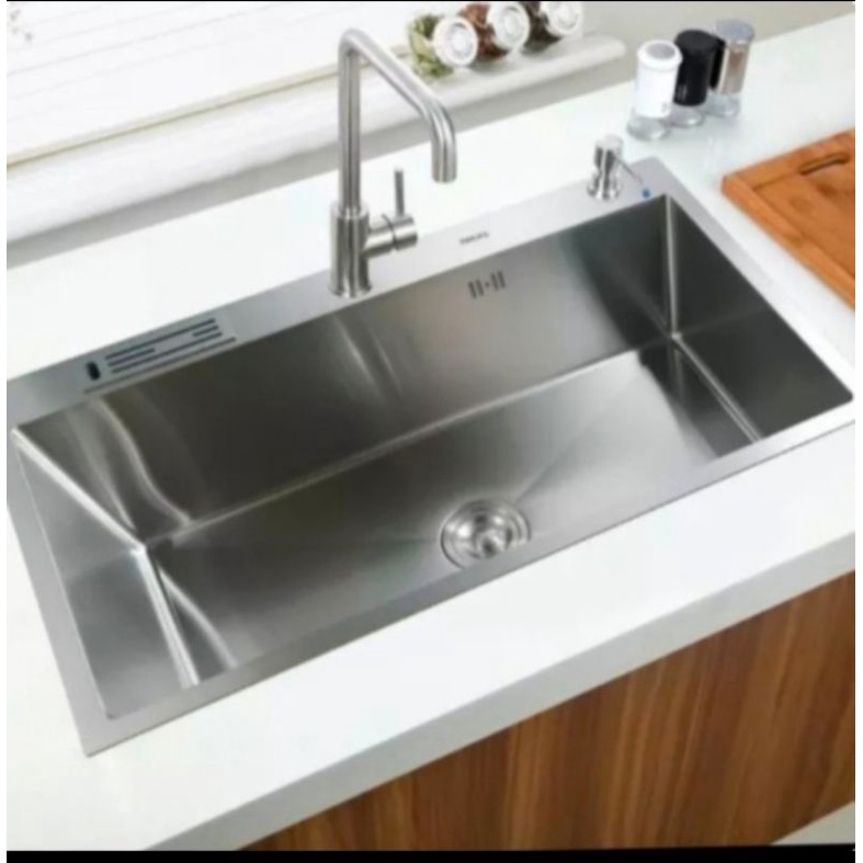 Jual KITCHEN SINK 7545 THSINK STAINLESS BODY ONLY/KITCHEN SET THSINK ...