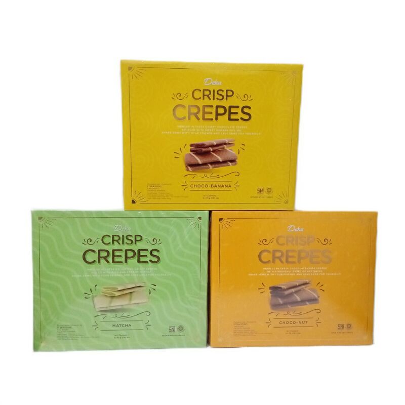 Jual DEKA CRISP CREPES WAFER / WAFER DEKA / CREPES ROLL / HAMPERS ...