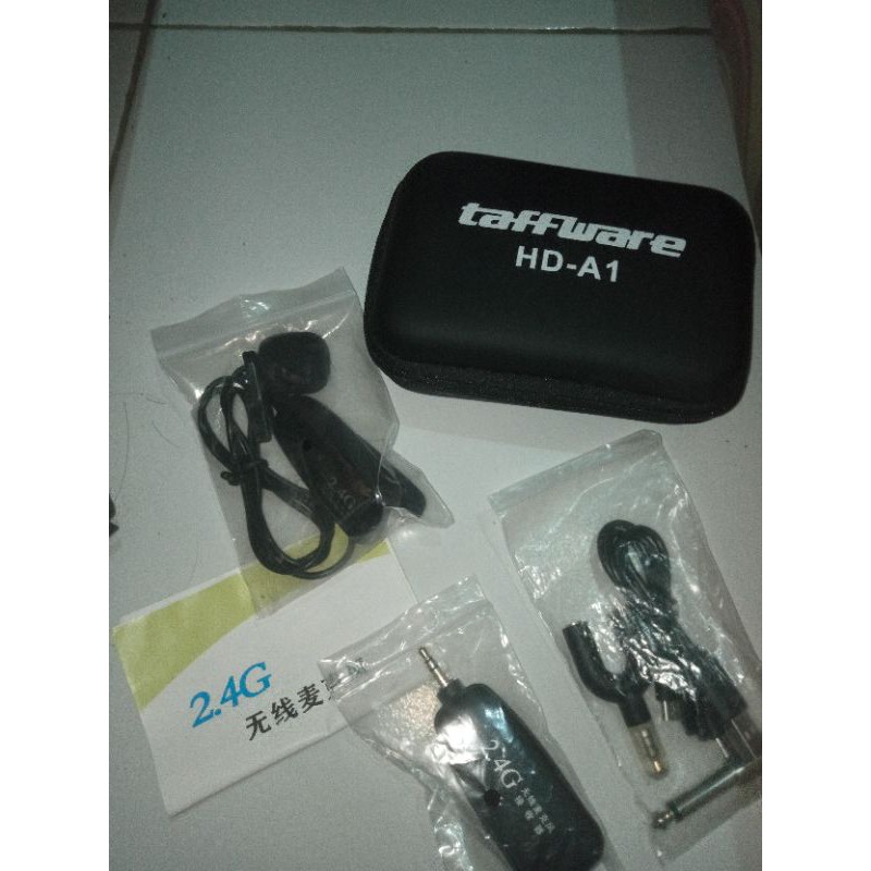 Jual Microphone Mic Clip On Wireless 2.4G UHF PRANK VLOG untuk ...