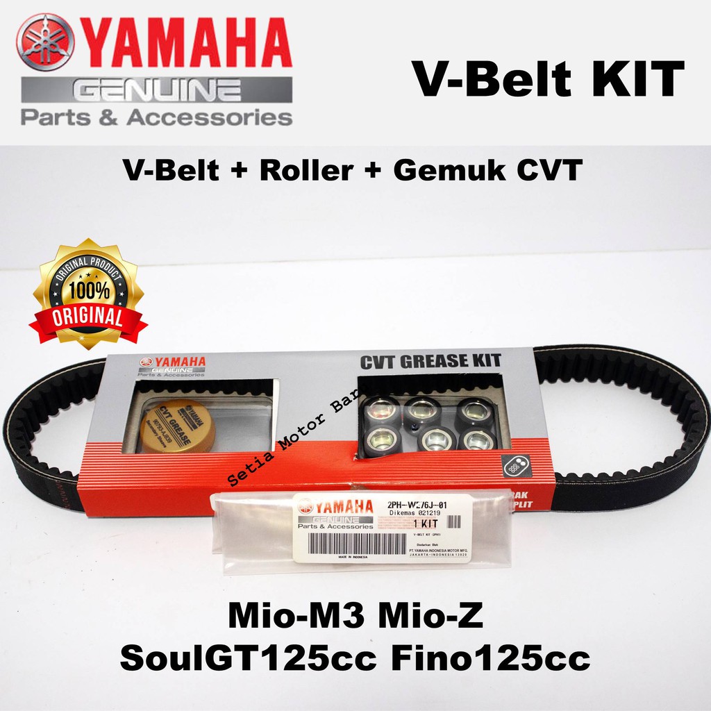 Jual Vanbelt V-Belt Vbelt Kit Ban Penggerak Motor Mio M3 Mio Z Soul GT ...