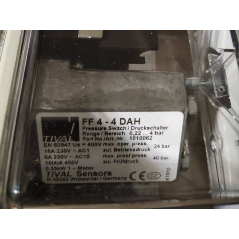 Jual Pressure Switch FF4-4DAH Tival | Shopee Indonesia