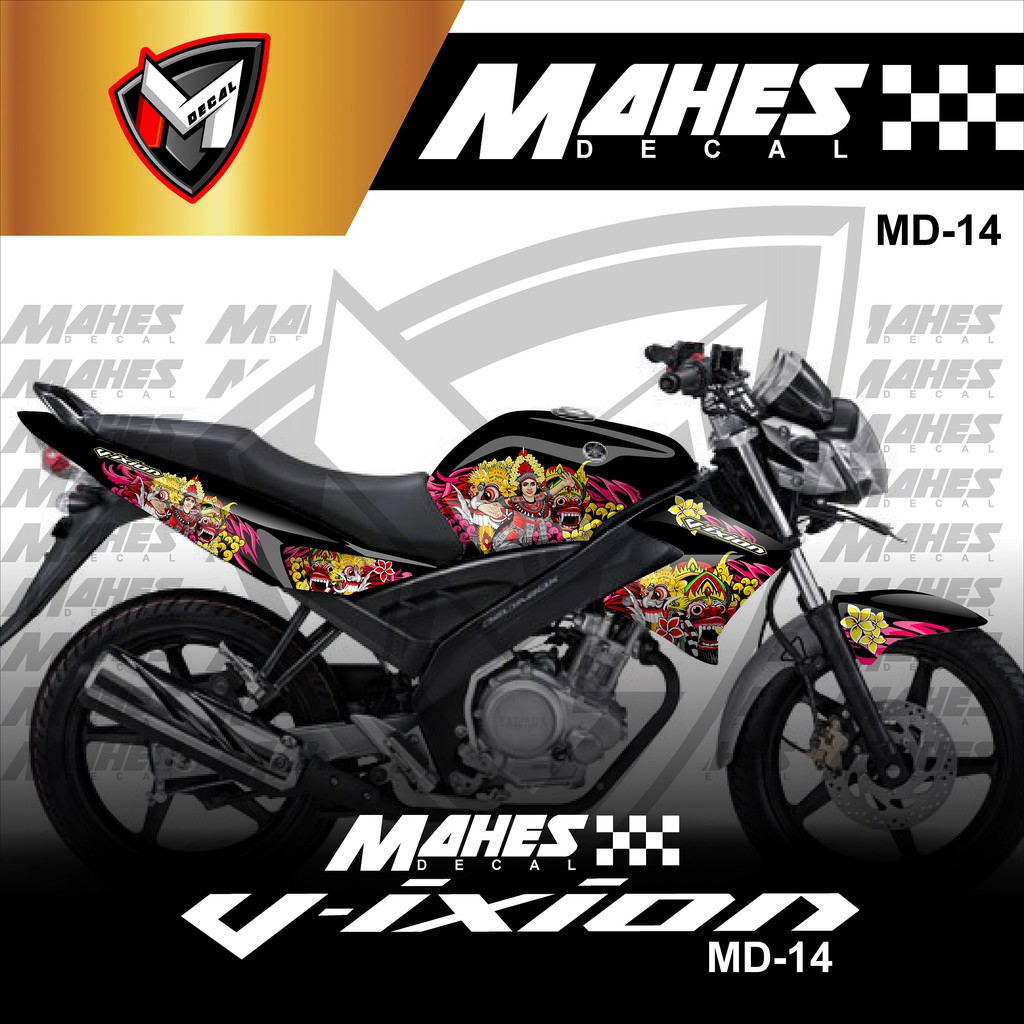 Jual Decal Sticker Variasi Fullbody Vixion - Dekal Stiker Vixion Old MD ...