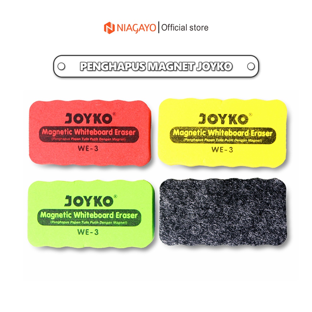 Jual Penghapus Magnetic Joyko Whiteboard Eraser WE 3 Penghapus Papan ...