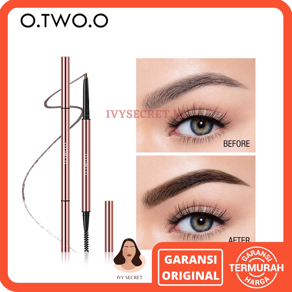 Jual O.Two.O Eyebrow Pencil Fine Triangle OTwoO Pensil Alis O Two O ...