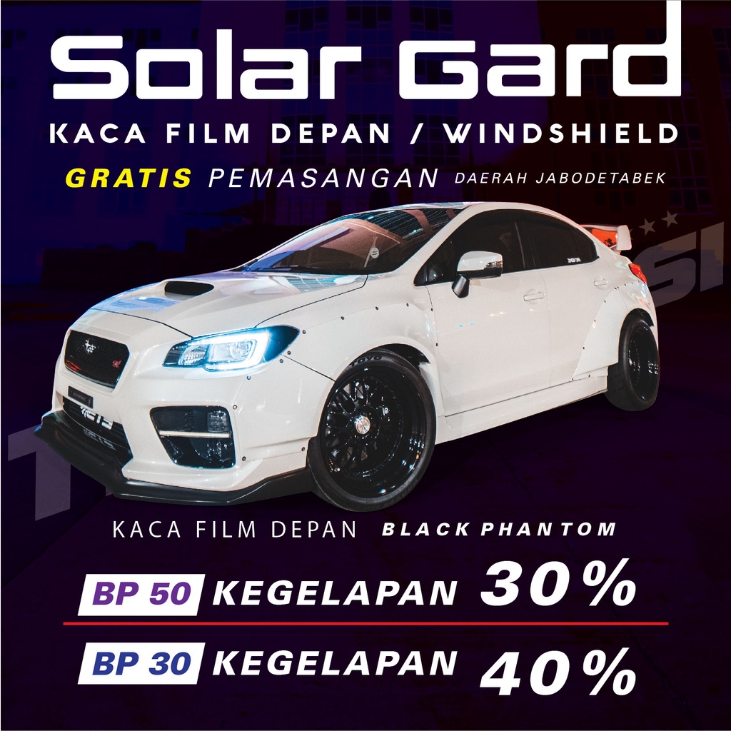 Jual VW Scirocco Kaca Film Solar Guard LX Black Phantom Small Car ...