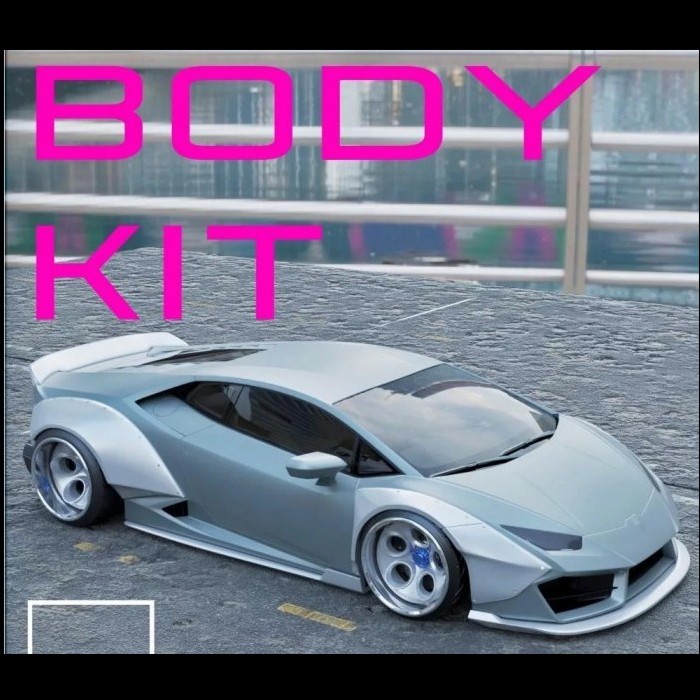Jual WIDEBODY SET FOR HURACAN - DIECAST MODELS AND RC MOKIT MODEL KIT ...
