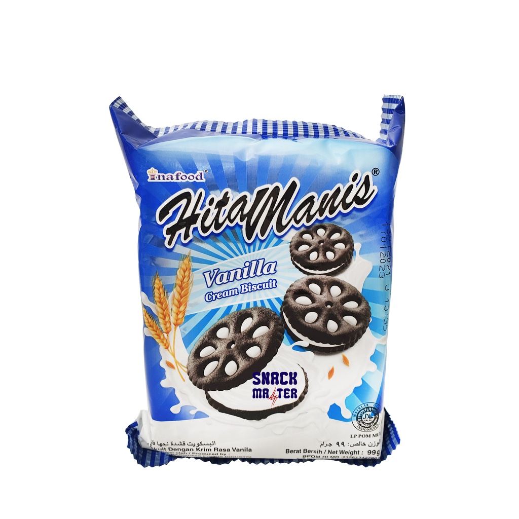 Jual Inafood Hitam Manis Cream Biskuit - Netto 94 gr | Shopee Indonesia