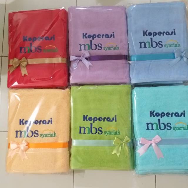 Jual MH Souvenir Handuk Bordir Custom Termurah (Ukuran 60x120) | Shopee ...