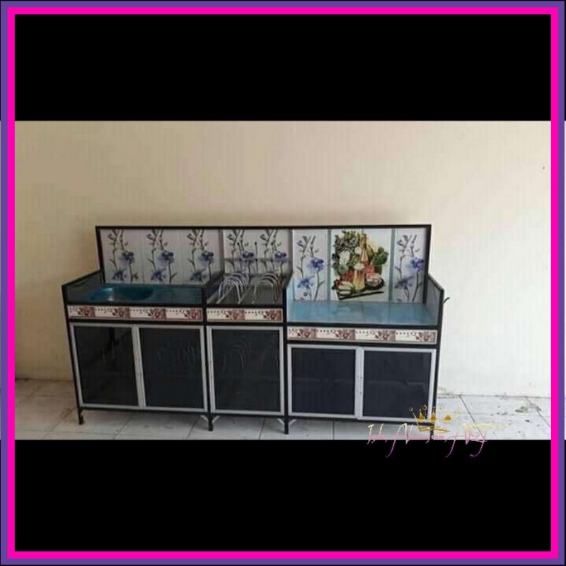 Jual Wastafel Rak Piring - Meja Kompor & Lemari Dapur Sehat Pintu 5 ...