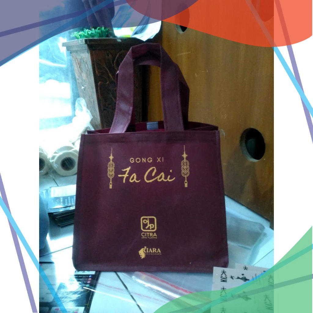 Jual Tas Jumbo Belanja Toko Promosi [24x24 tinggi 25/24x17 tinggi 25 ...