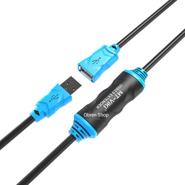 Jual KABEL USB 2.0 EXTENDER AKTIF 10 METER NETLINE | Shopee Indonesia