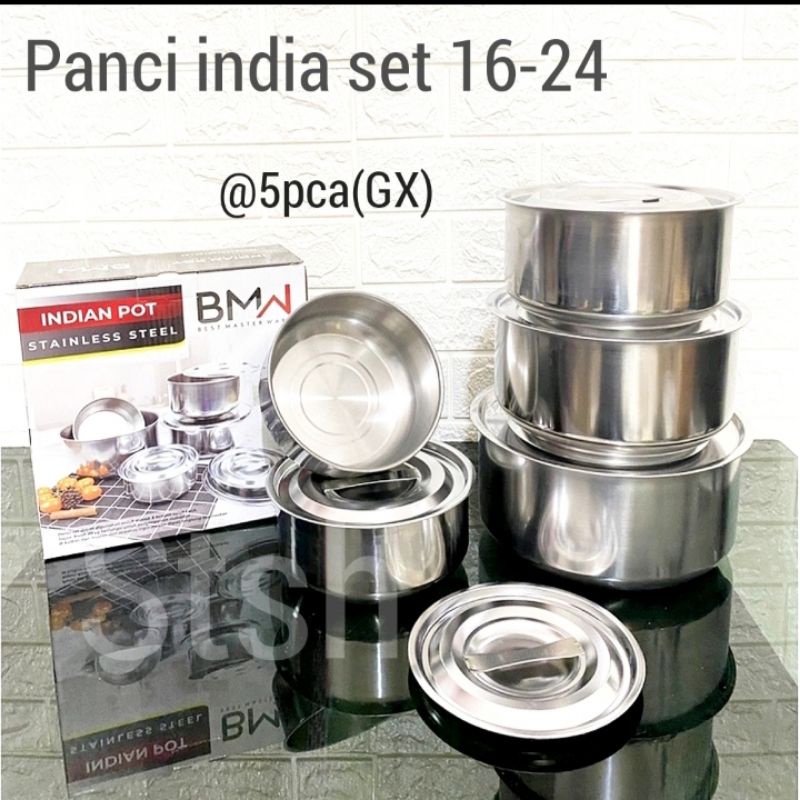 Jual PANCI SET INDIA 5 SUSUN | Shopee Indonesia