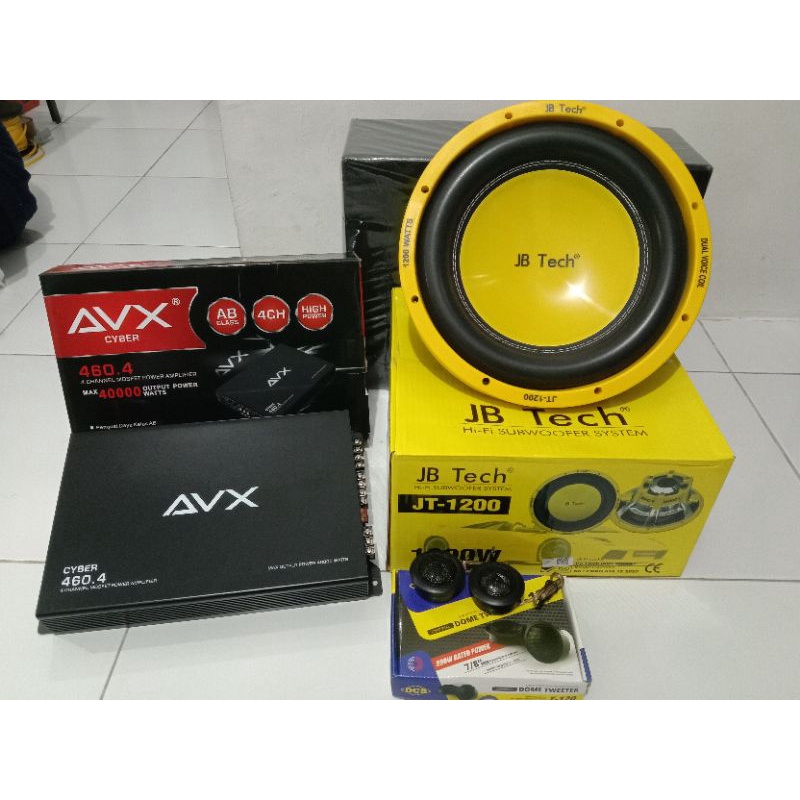 Jual Paket Audio Mobil JBTech | Shopee Indonesia