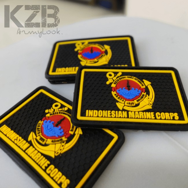 Jual Patch Rubber Velcro TNI AL Series-Emblem Karet TNI ANGKATAN LAUT ...