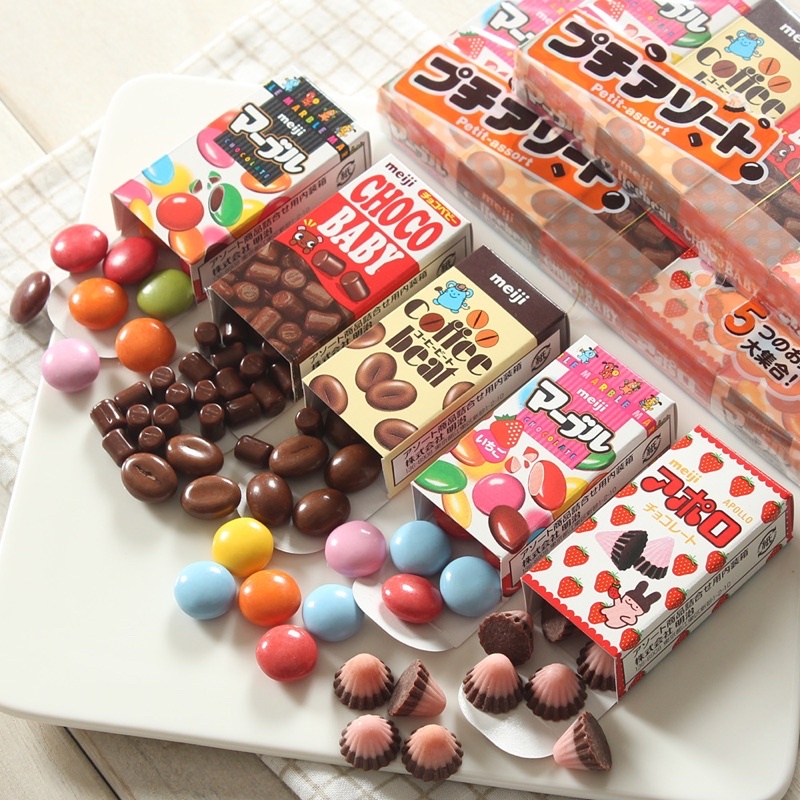 Jual Meiji Choco Baby / Coffee Beat / Apollo / Assortment Chocobaby ...