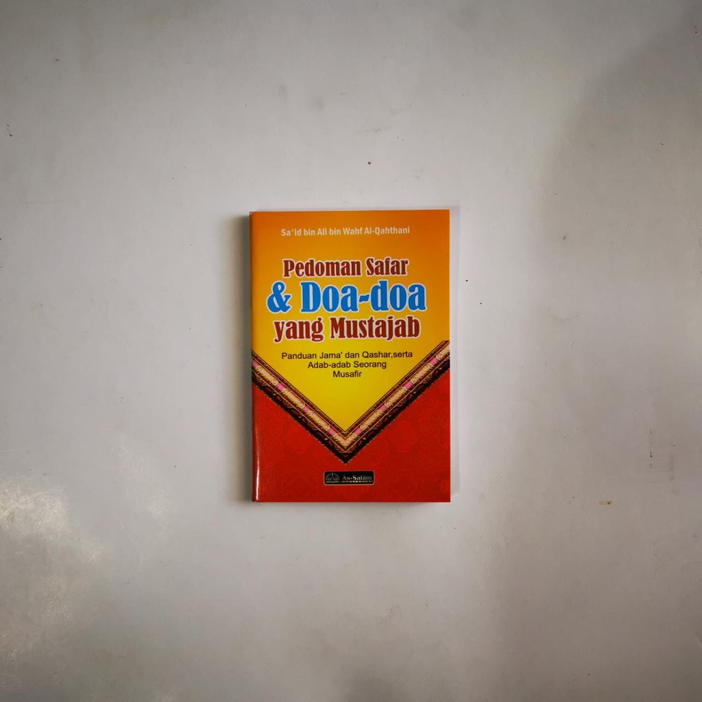 Jual Buku Saku Pedoman Safar Doa Doa Yang Mustajab & Adab Adab Musafir ...