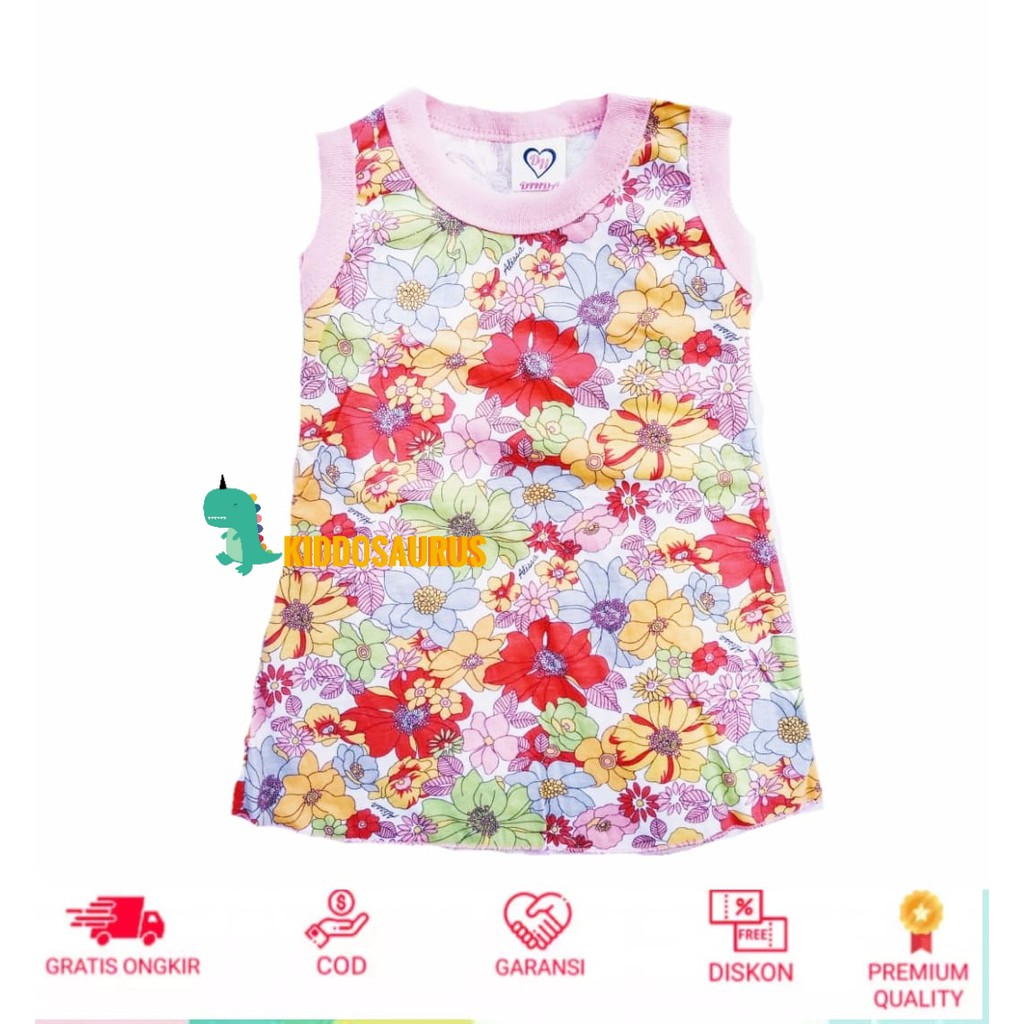 Jual OMAHBAYI - ISI 4 pcs Daster Yukensi Anak Bayi Perempuan / Atasan ...