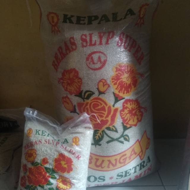 Jual Beras Slyp Super Cap Bunga 10Kg | Shopee Indonesia