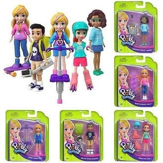 Jual Polly Pocket Doll Skate Rocking Polly Karaoke Queen Shani - Selfie ...