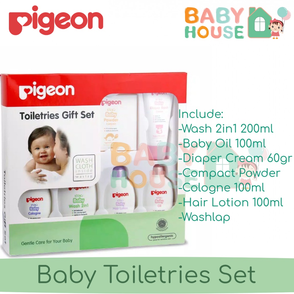 Jual Pigeon Toiletries Gift Set Pigeon Gift Set | Shopee Indonesia