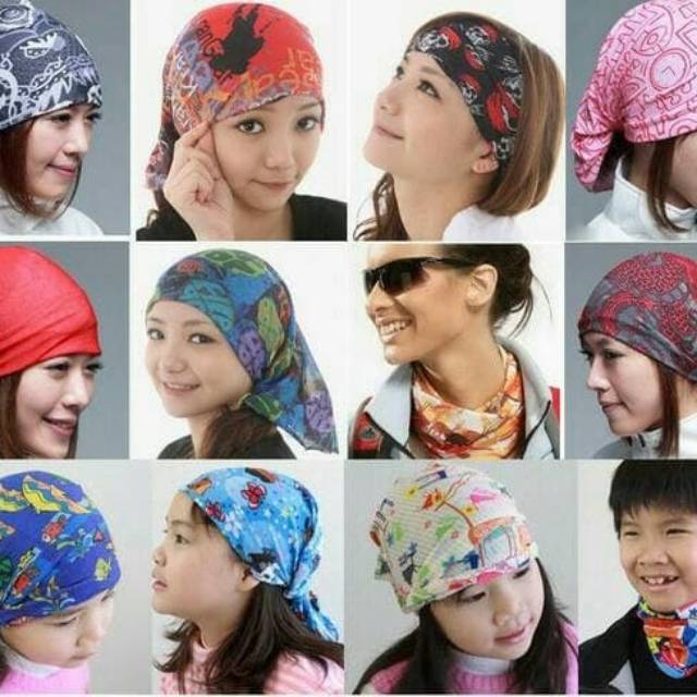 Jual Masker hidung baff bandana slayer syal wajah masker slayer masker ...