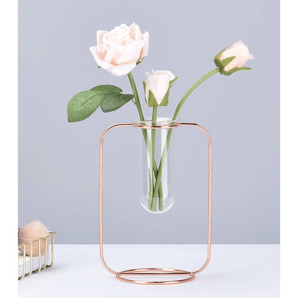Jual Vas Bunga kaca tabung Dekorasi | Shopee Indonesia