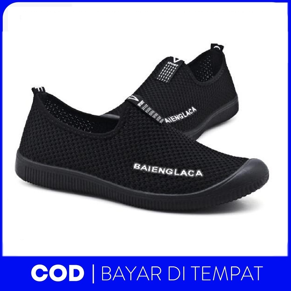 Jual Leedoo Sepatu Pria Slip On Kanvas Breathable MR209-A | Shopee ...